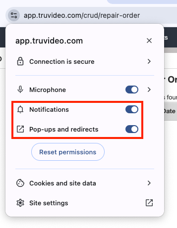 TruVideo Notification Configuration – TruVideo